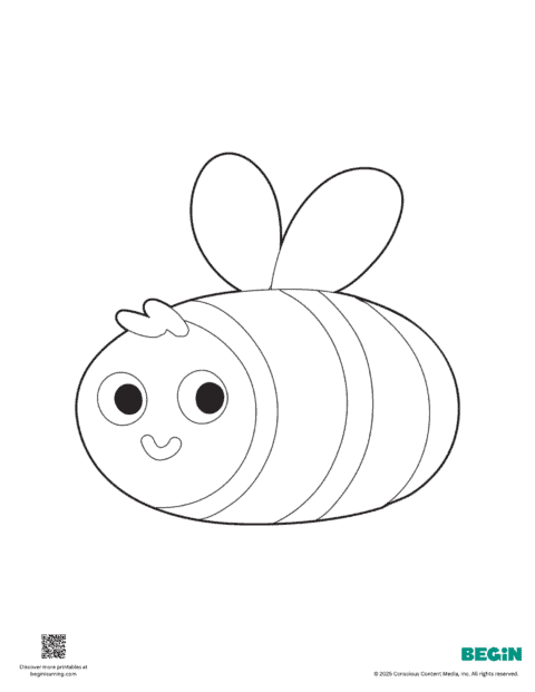 Free Printable Bug Coloring Pages for Kids | Begin Learning